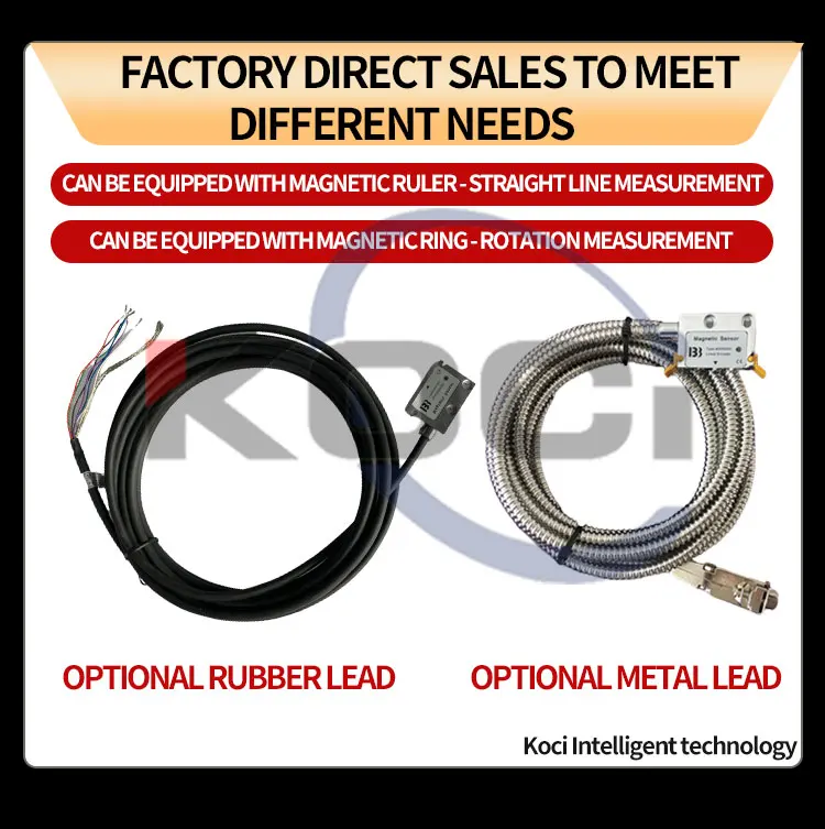 Magnetic Scale Tape Magnetic Sensor Reader Head Linear Displacement ...