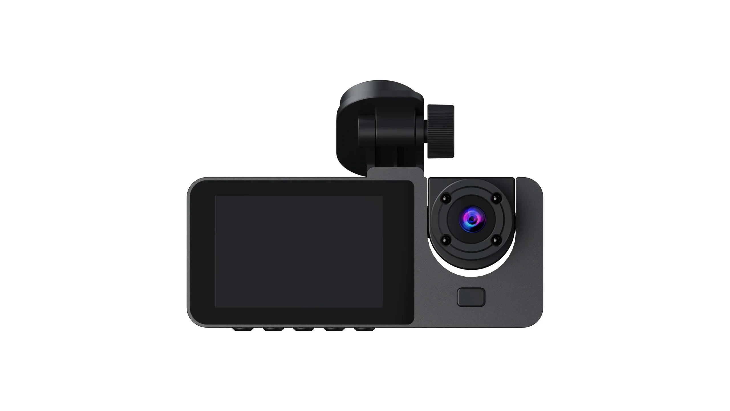 The New Car Video Recorder 3 Camera Dash Cam 1080p Vehicle Black Box ...
