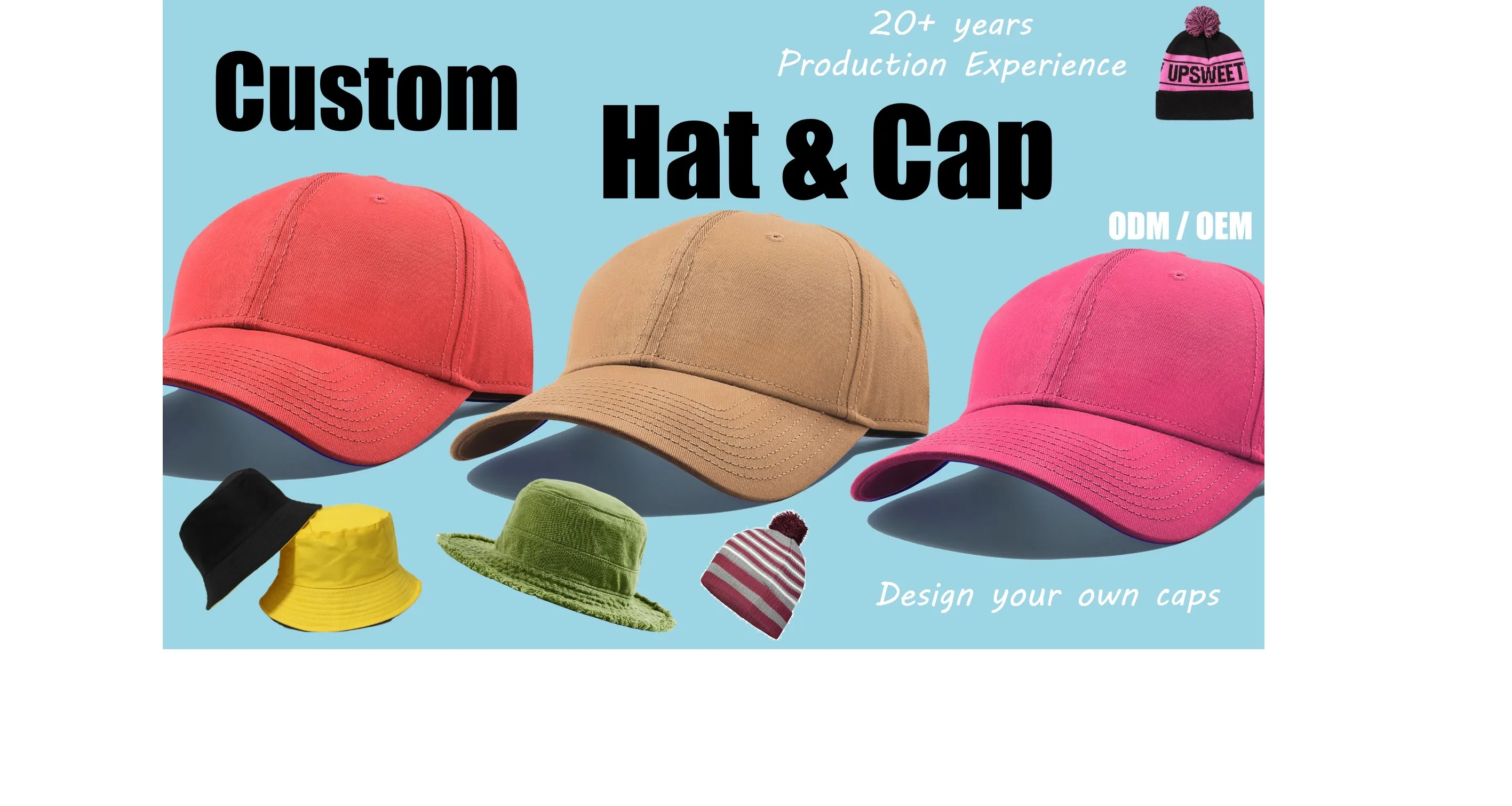 BSBH Customized Printing Cotton Led Hat Lighted Glow Caps