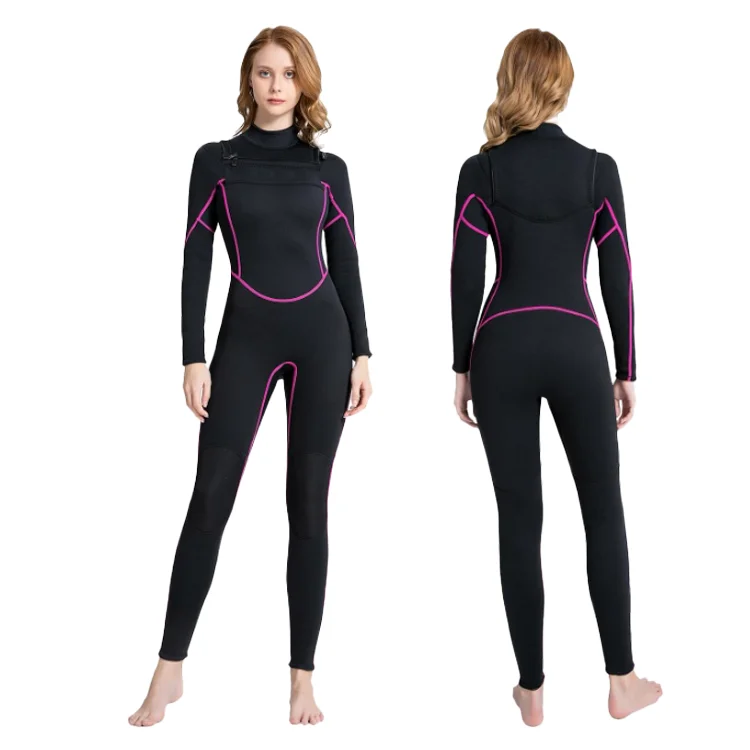 SVSPORTS Custom Logo Black 2/3mm Neoprene Waterproof Fullbody Chest ...