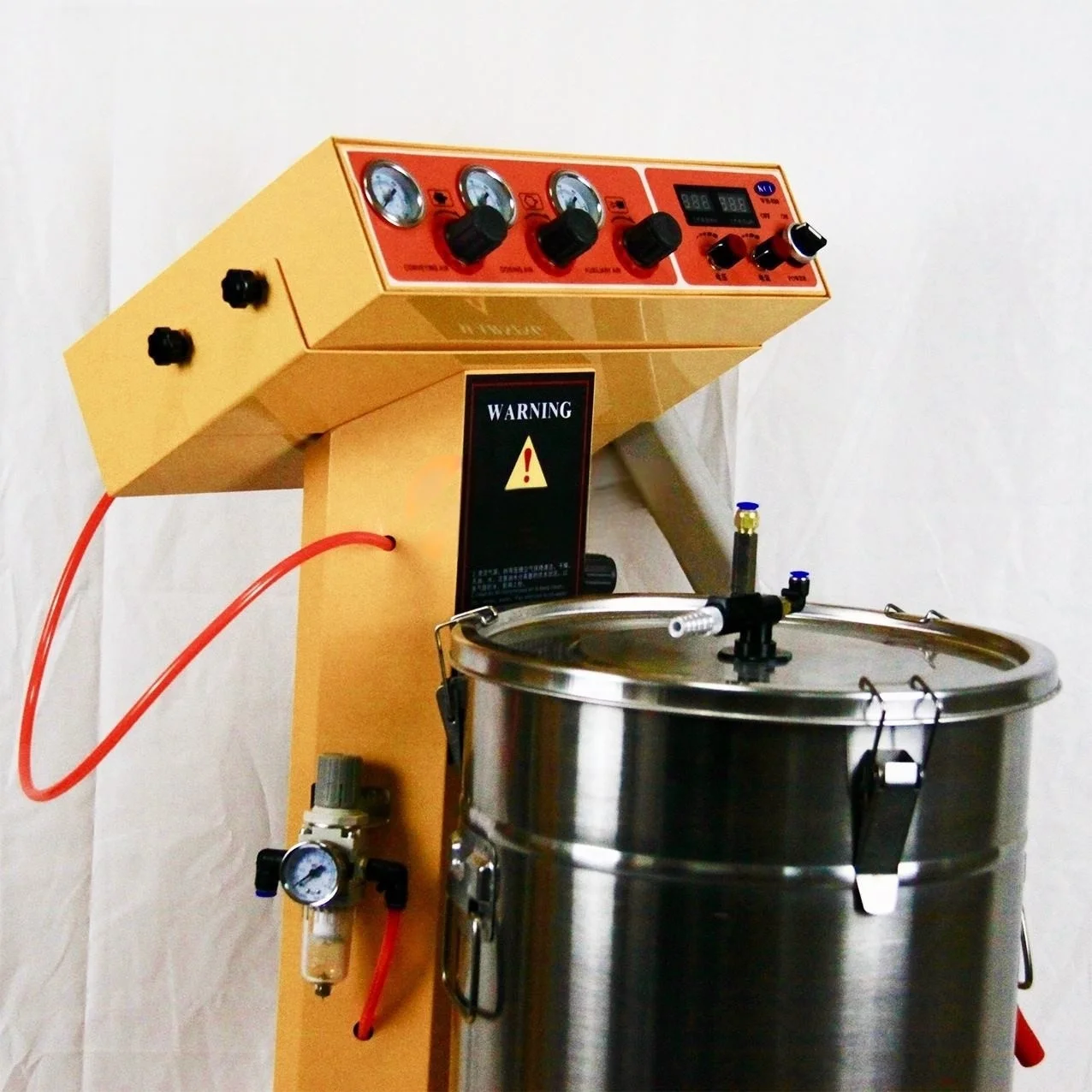 45L Hopper Tank Metal Electrostatic Powder Coating Machine