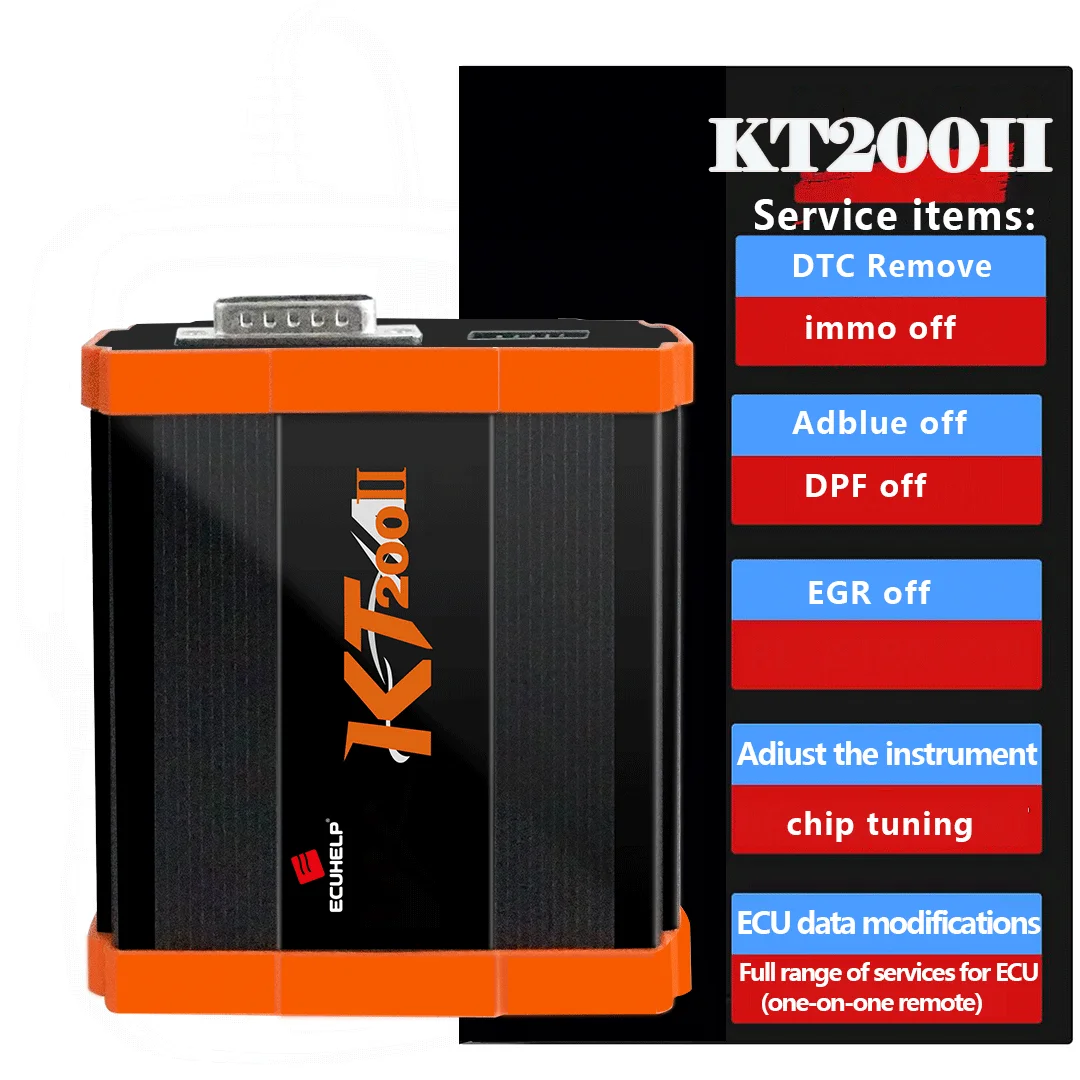 Ecuhelp Kt200 Gen2 Kt200ii Basic Version 2024 New Ecu Programmer ...