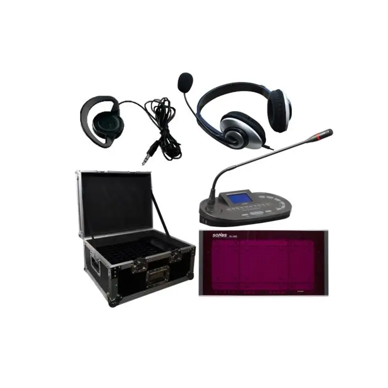 Simultaneous Interpretation System - 12 Channels Console