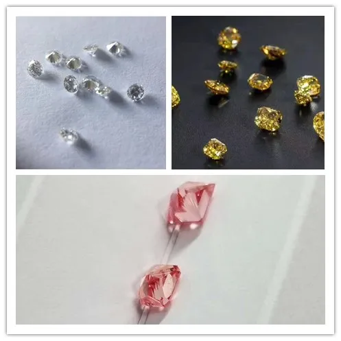 3-10ct CVD Rough Diamond - White, DEF Color, VVS-VS Clarity