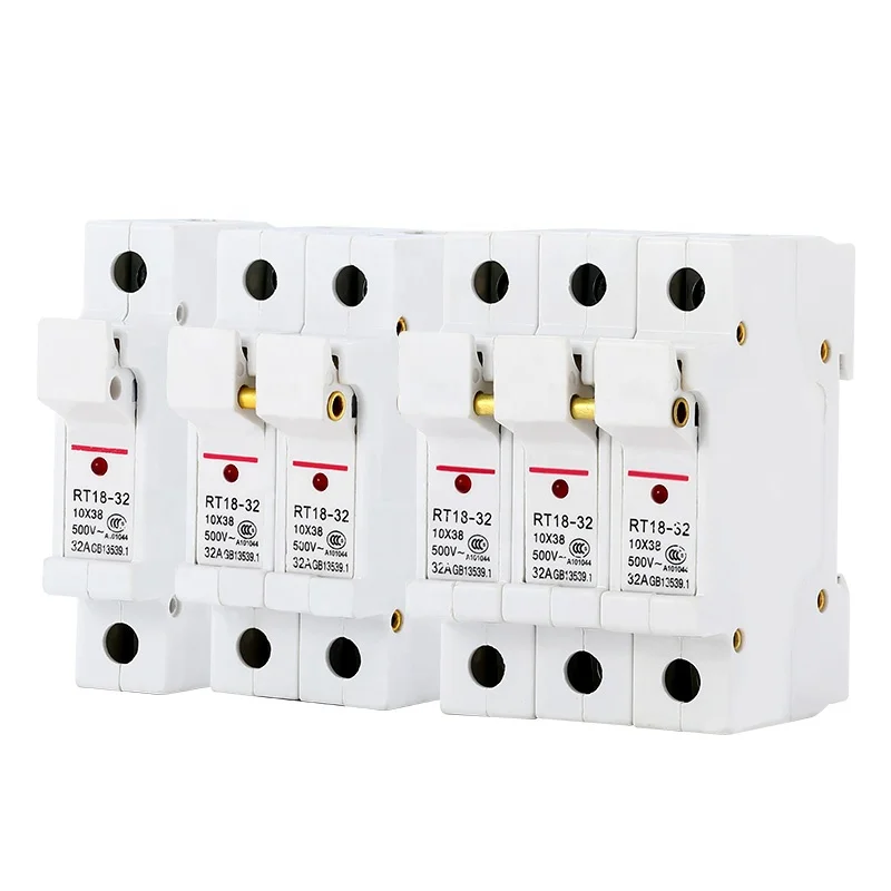 Rt18-32x Inline Double Pole Fuse Holder 32a With 10x38mm Fuse, 5pcs/box Odm