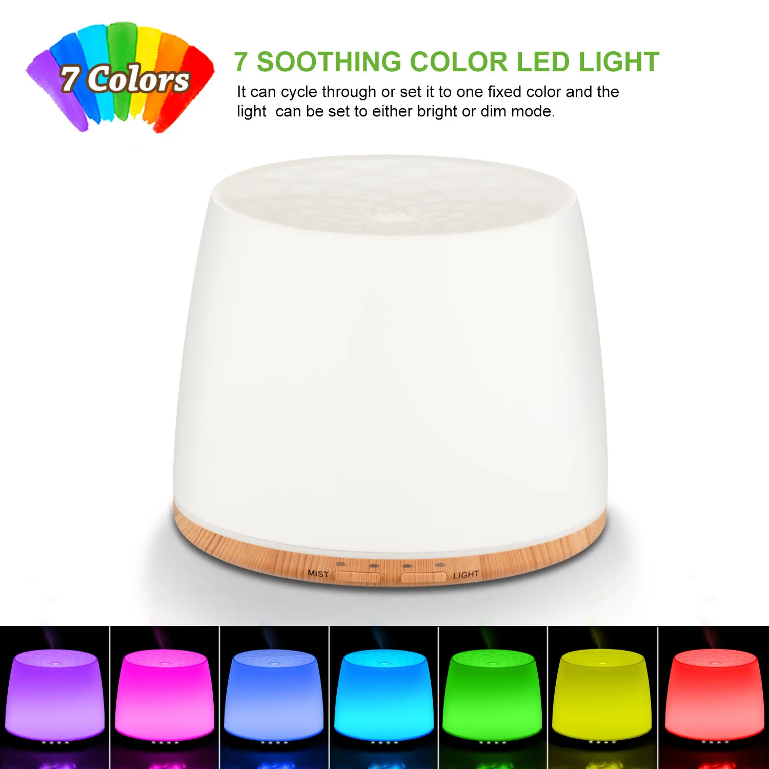 Essential Oil Diffuser,500ml Bluetooth Speaker Aroma Diffuser ...