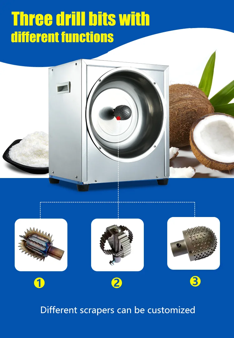China Automatic Stainless Steel Electric Coconut Processing Machine ...
