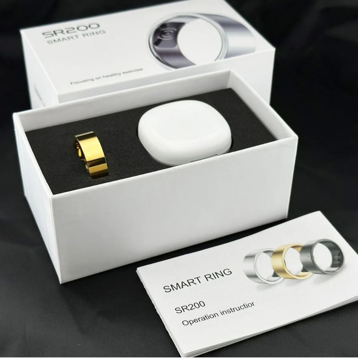 Wholesale Smart Ring Sr200 Sugar Glucose Fitness Tracker Smart Health ...