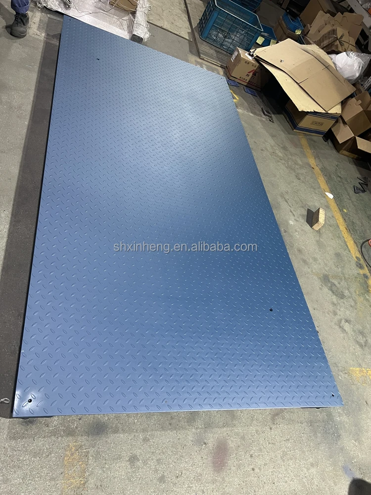 RS232 Thick Platform Plate Industrial Floor Scale 3000kg