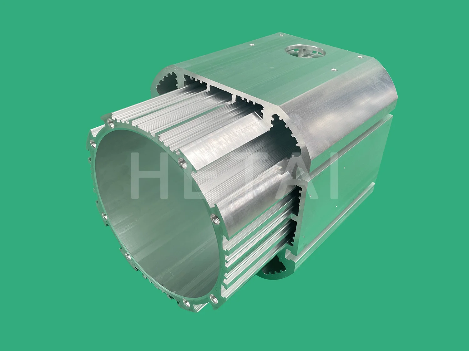 Custom Extruded Aluminium Motor Housing For Servo Motors,Anodized ...