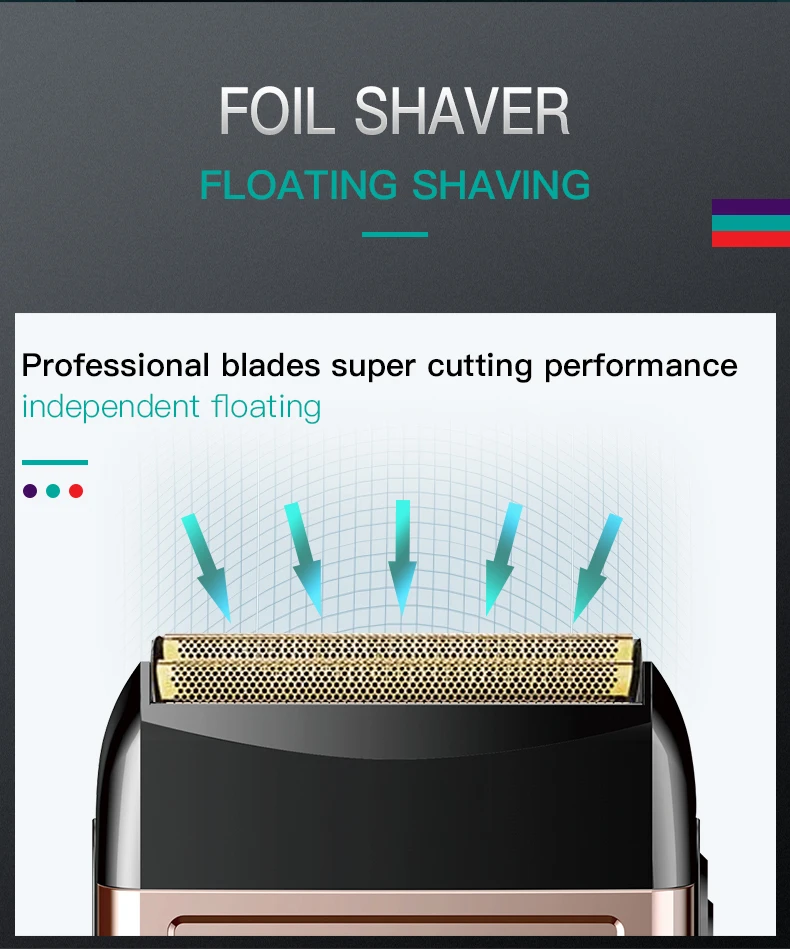 Vgr V-331 Rechargeable Usb Foil Single Blade Mens Electric Shavers ...