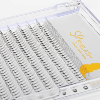 Korea Pbt 2d 3d 4d 5d 6d 7d 8d 9d 10d Premade Volume Fans Short Stem ...