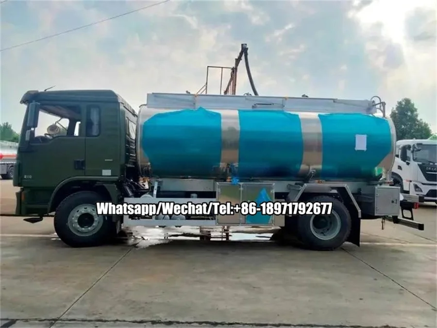 Shacman 8000l Small Fuel Bowser Truck With Fuel Dispenser For Sale - Buy Mobile Fuel Delivery ...
