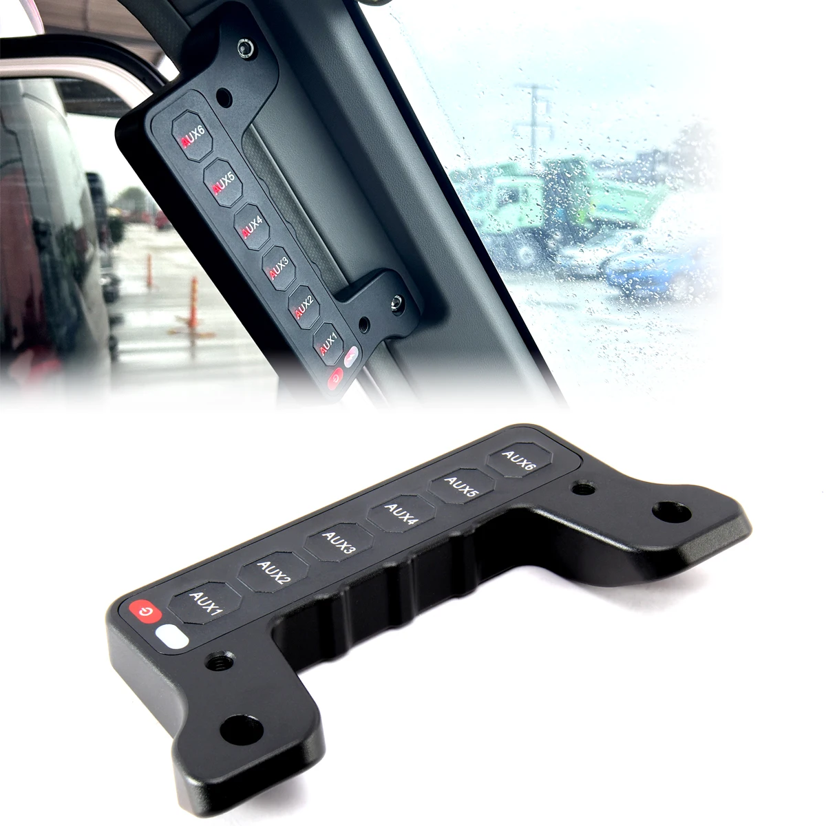 Multi-functional Wireless Switch Panel For Car Cnc Molding Fine ...