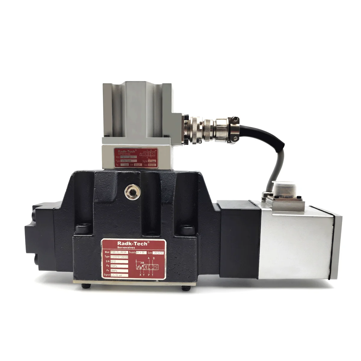 31.5 Mpa Direct Acting Pneumatic Hydraulic Proportional Valve Control ...