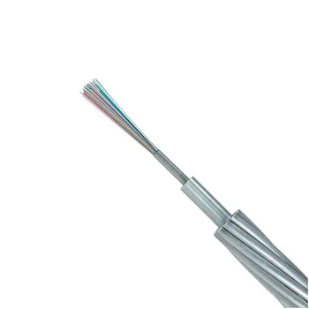 Opgw/acsr Accessories Duct/ Buried/ Aerial Fiber Optic Cable Ftth Fiber ...