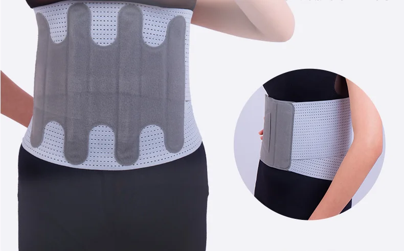Lower Back Belt Hot Pressed Technology Compression Waist Brace Gym ...