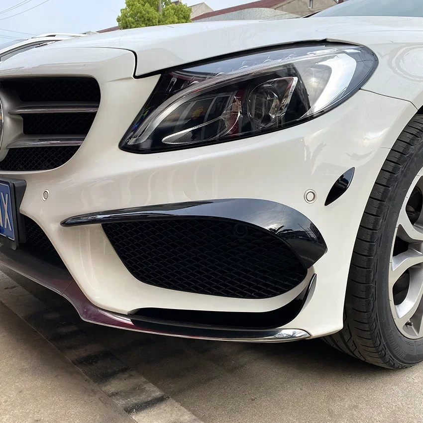 Front Bumper Splitter Side Spoiler Air Vent Wind Knife Body Kits for ...