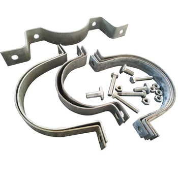 Custom Steel Anti-rotational Fixing Clips Slide Rails Aluminium Sign ...