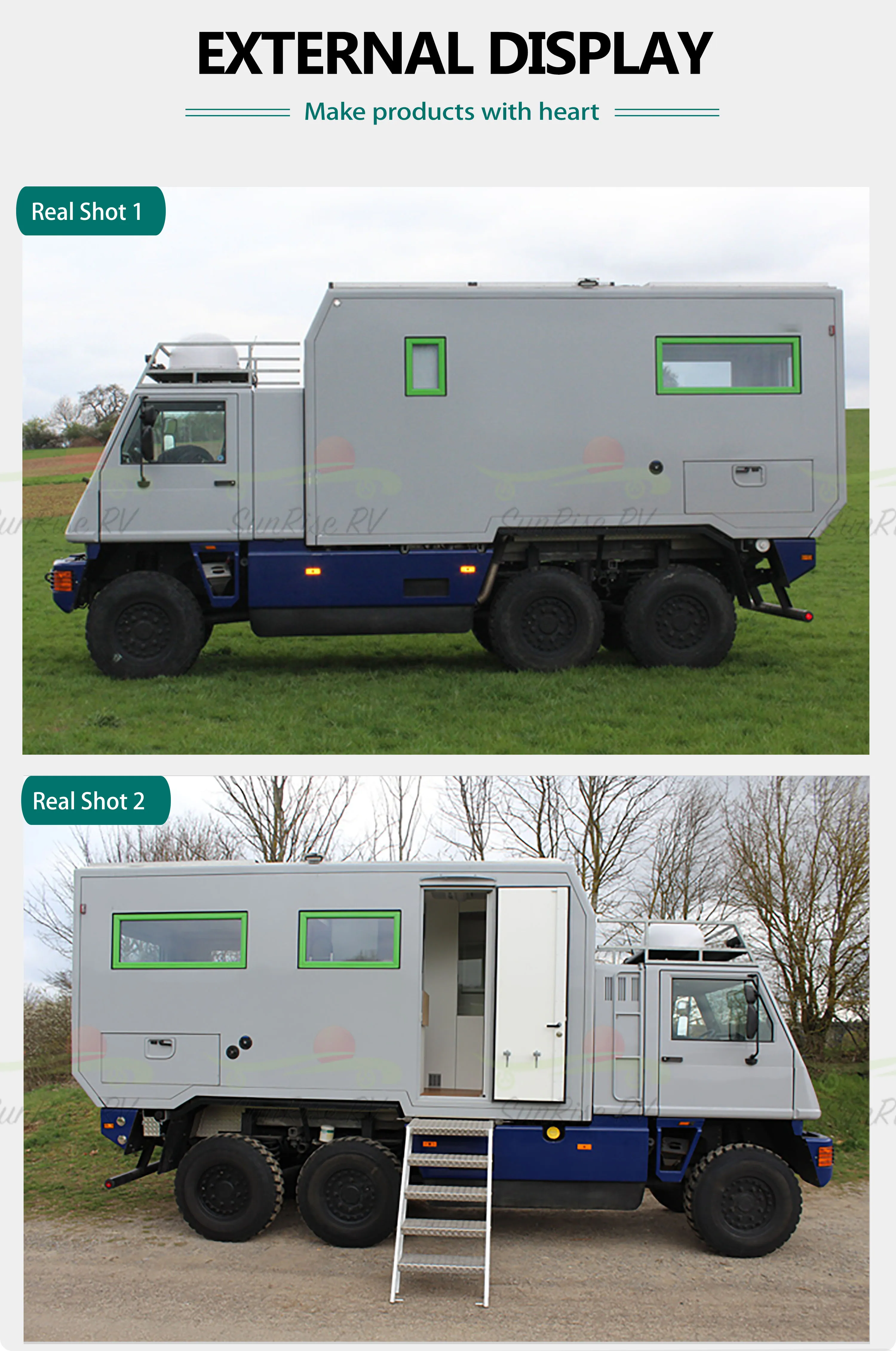 Sunrise Rv Customized Unimog Slide On Truck Camper 4x4 Rvs Off-road ...