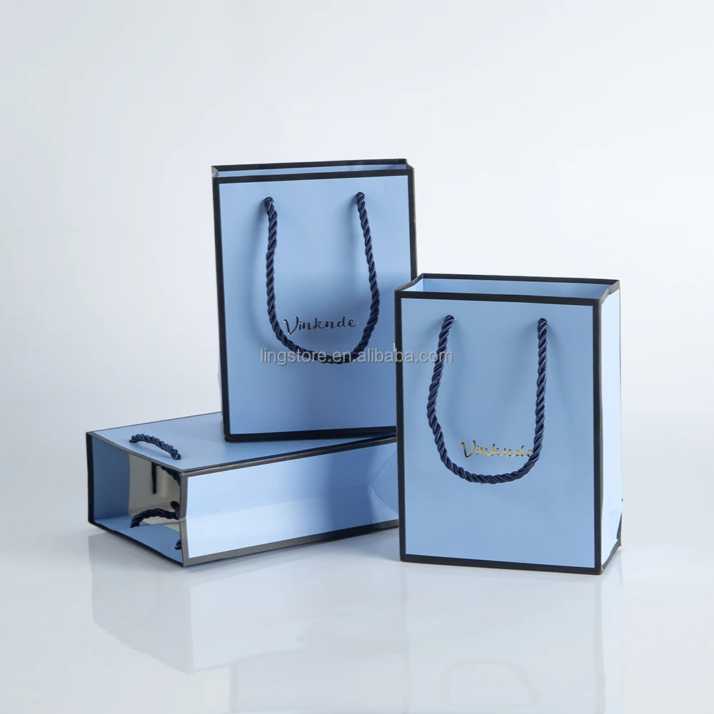 Luxury Blue Custom Design Jewelry Boxes for Cosmetic Gift Clothing ...