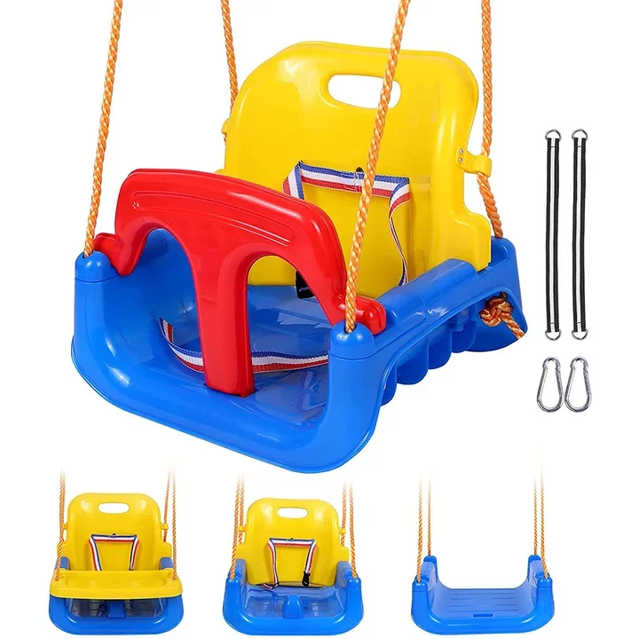 Safety Playground Garden Plastic Kids Swing Seat Kids Indoor Swings ...