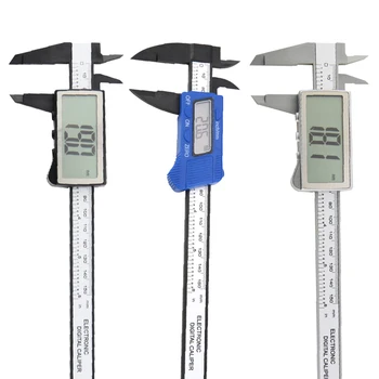 Solar Plastic Caliper Electronic Digital Display 0-150mm Mini Caliper ...