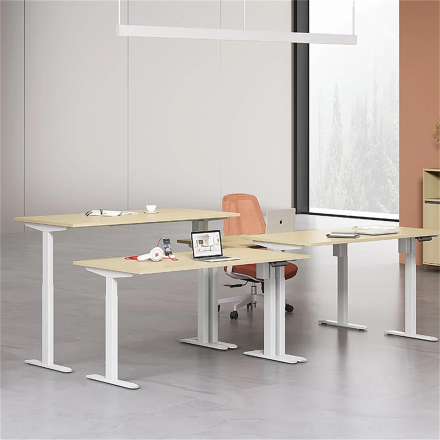 Office Table Lift Modern Furniture Silent Motor Height Adjustable ...