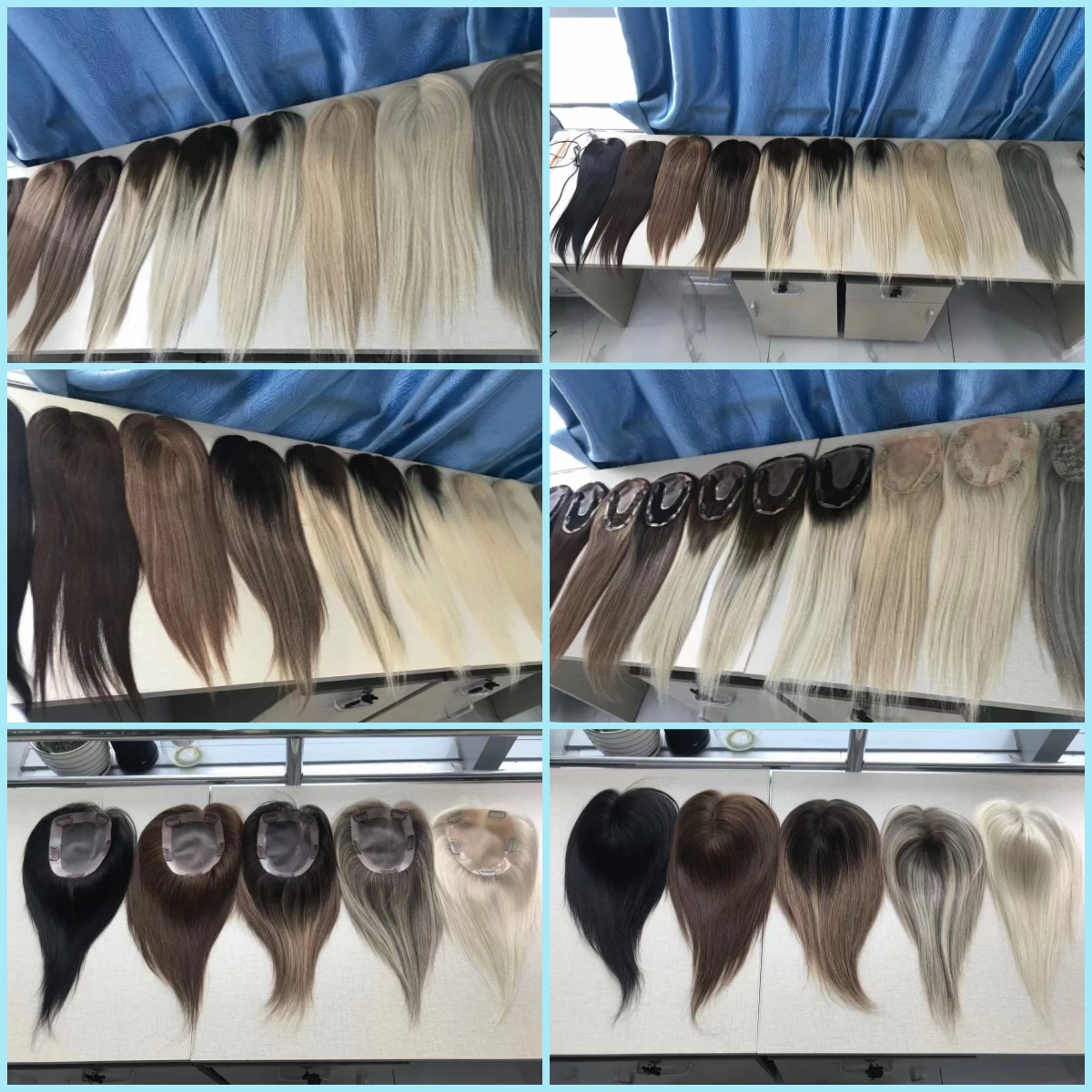 European Virgin Cuticle Aligned Human Hair Natural Color Straight 14 ...