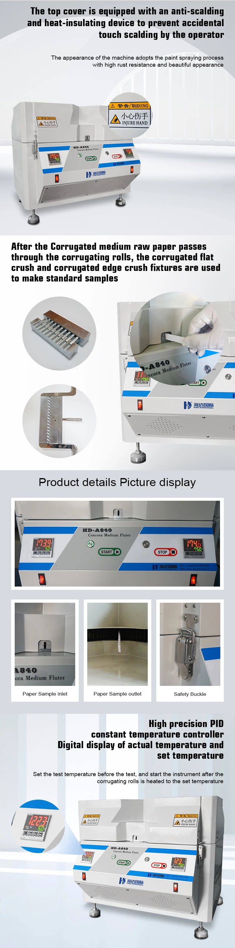 Cmt/cct Concora Medium Fluter For Corrugating Paper - Buy Concora ...