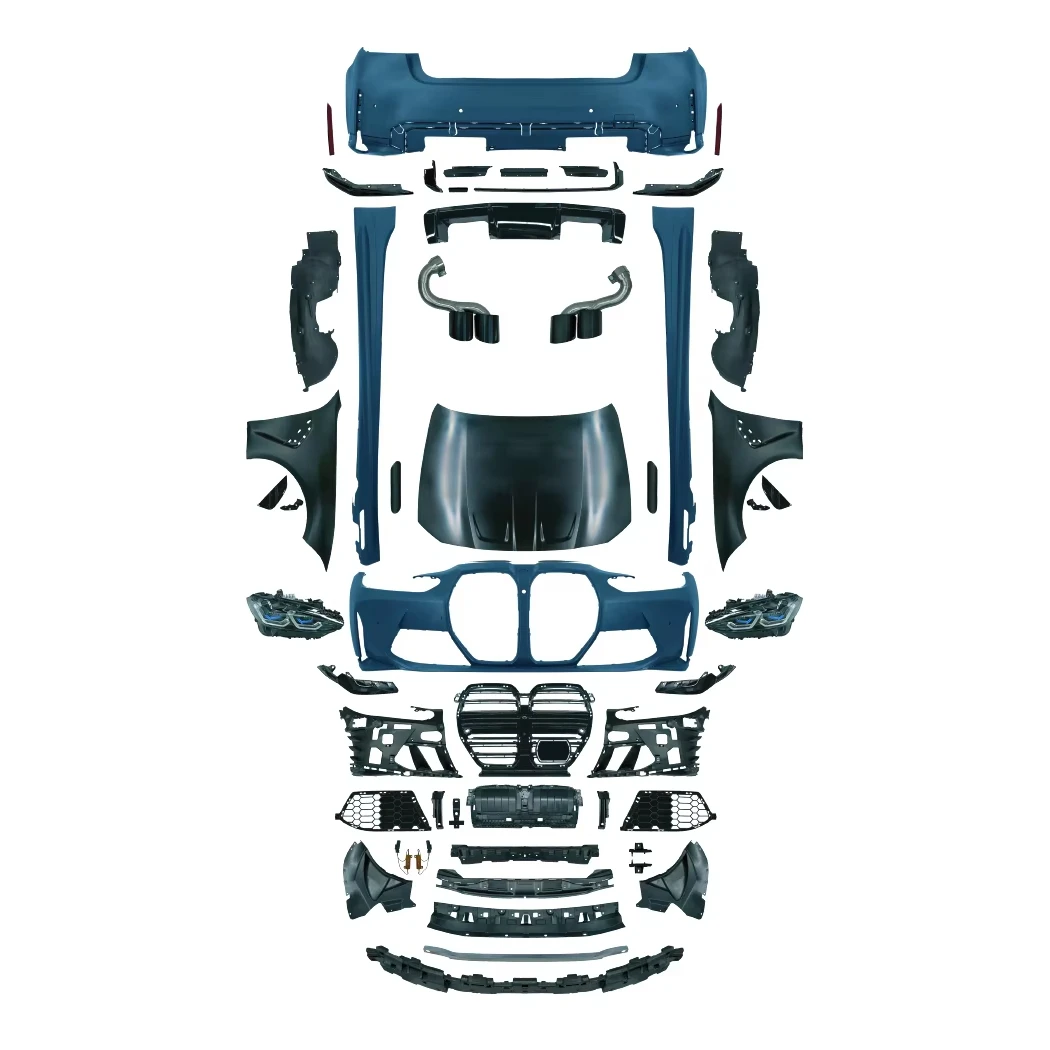 Wide Body Kit For BMW G20 G28 M3 11Pp Auto Body Systems includes Car ...