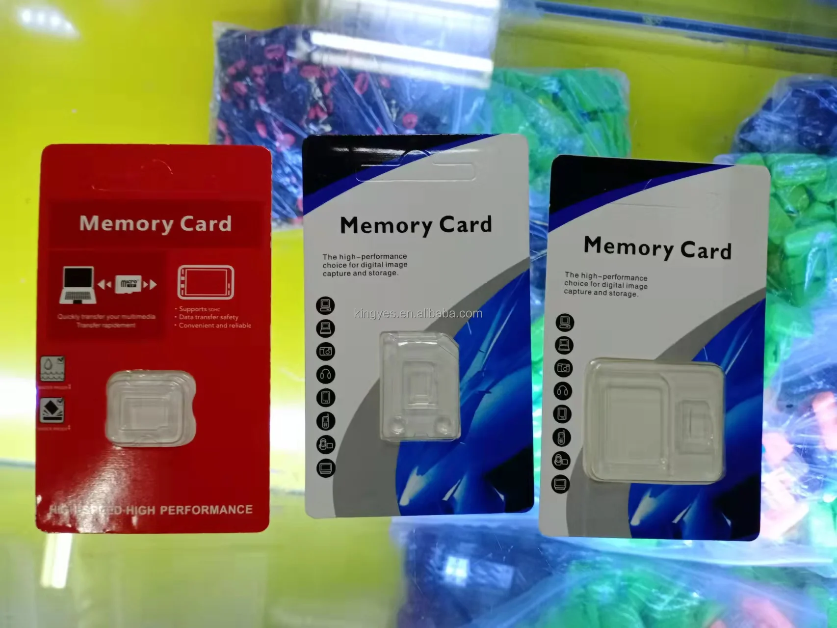 Memory Sd Card Class 10 Fast With Plastic Box Package Factory Cheap ...