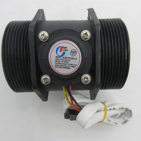 Factory Hydro Generator 2inch Yf-dn50 Water Flow Sensor Hydro Turbine ...