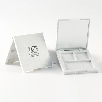 Free Sample Biodegradable 100% Pcr Eye Shadow Box Cosmetics 3 Pan ...