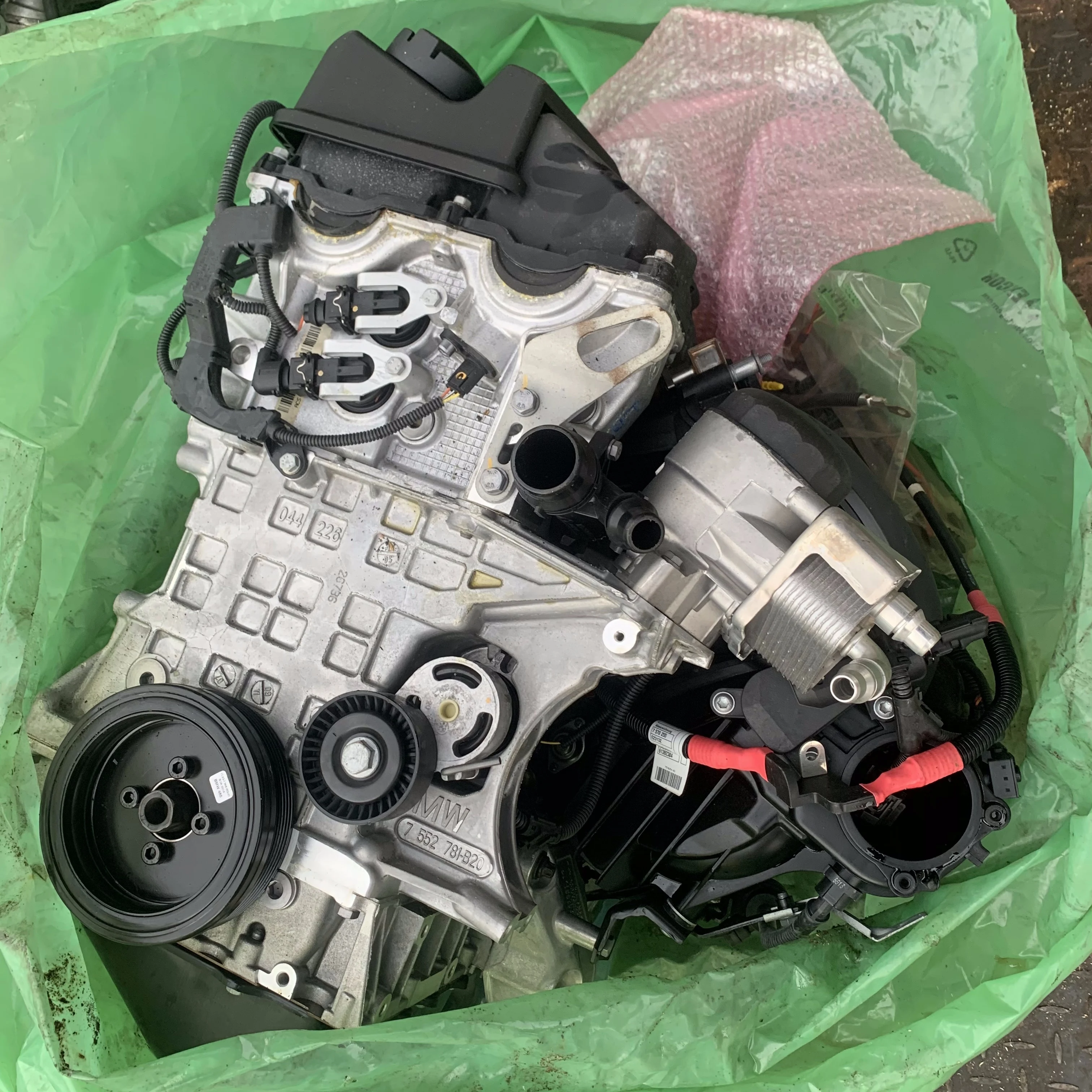 Brand New Original Auto Parts Great Quality N46 Complete Engine for BMW ...