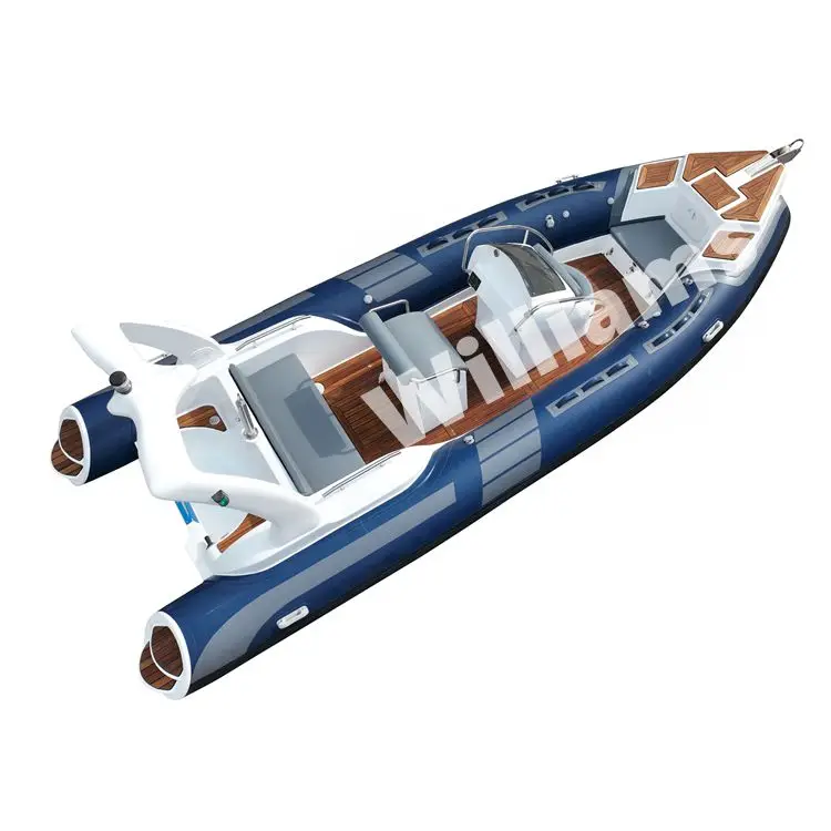 10 Passengers 20ft Rib 580 Fiberglass Hull Luxury Korean Rib Boat ...