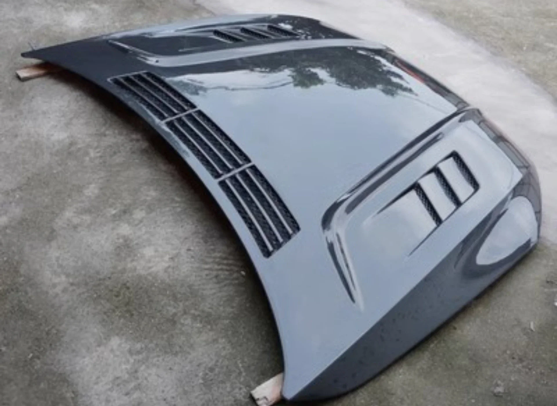 Body Kit Carbon Fiber Engine Cover Resin Hood For Volkswagen Vw Golf 7 ...