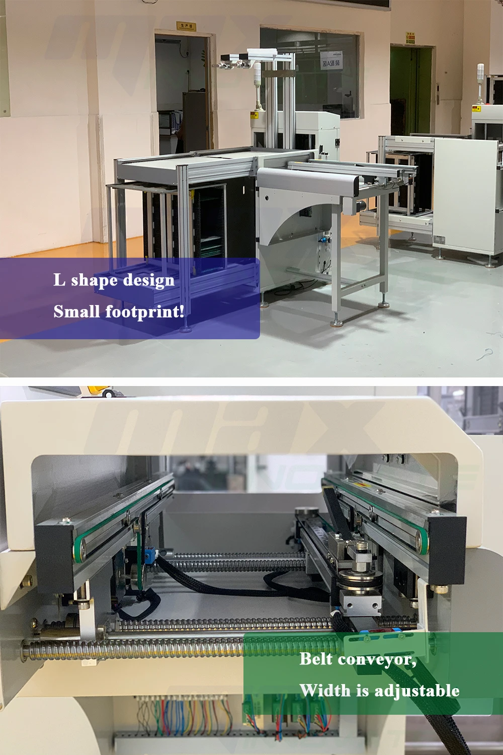 China Made Pcb Horizontal Unloader Auto L Shape Pcb Unloader L Shape ...