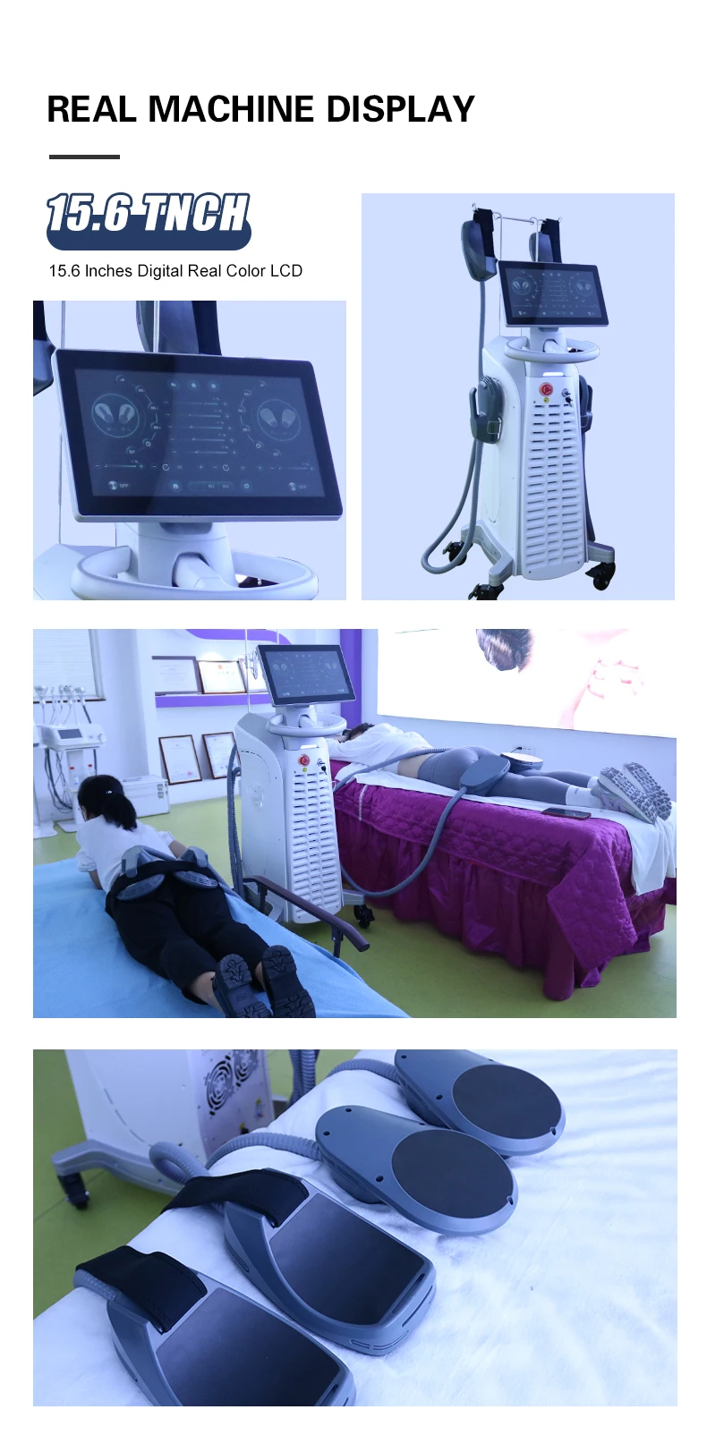 Electromagnetic Neo Ems Body Slim 4 Handle Emt Weight Loss Slimming Ems ...