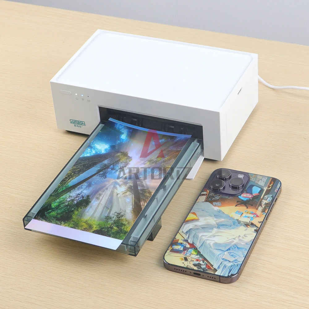 Compact 300dpi Mini Printer for Mobile Phone Skin Thermal Thermal ...