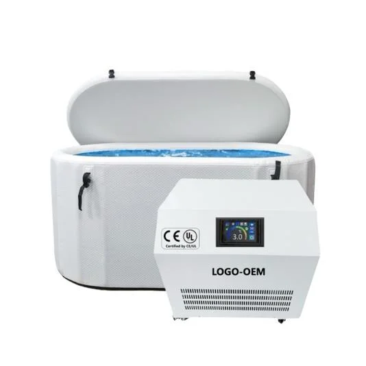 400L Ice Bath Tub with Chiller 0.8HP UV Ozone Control Low Noise for ...