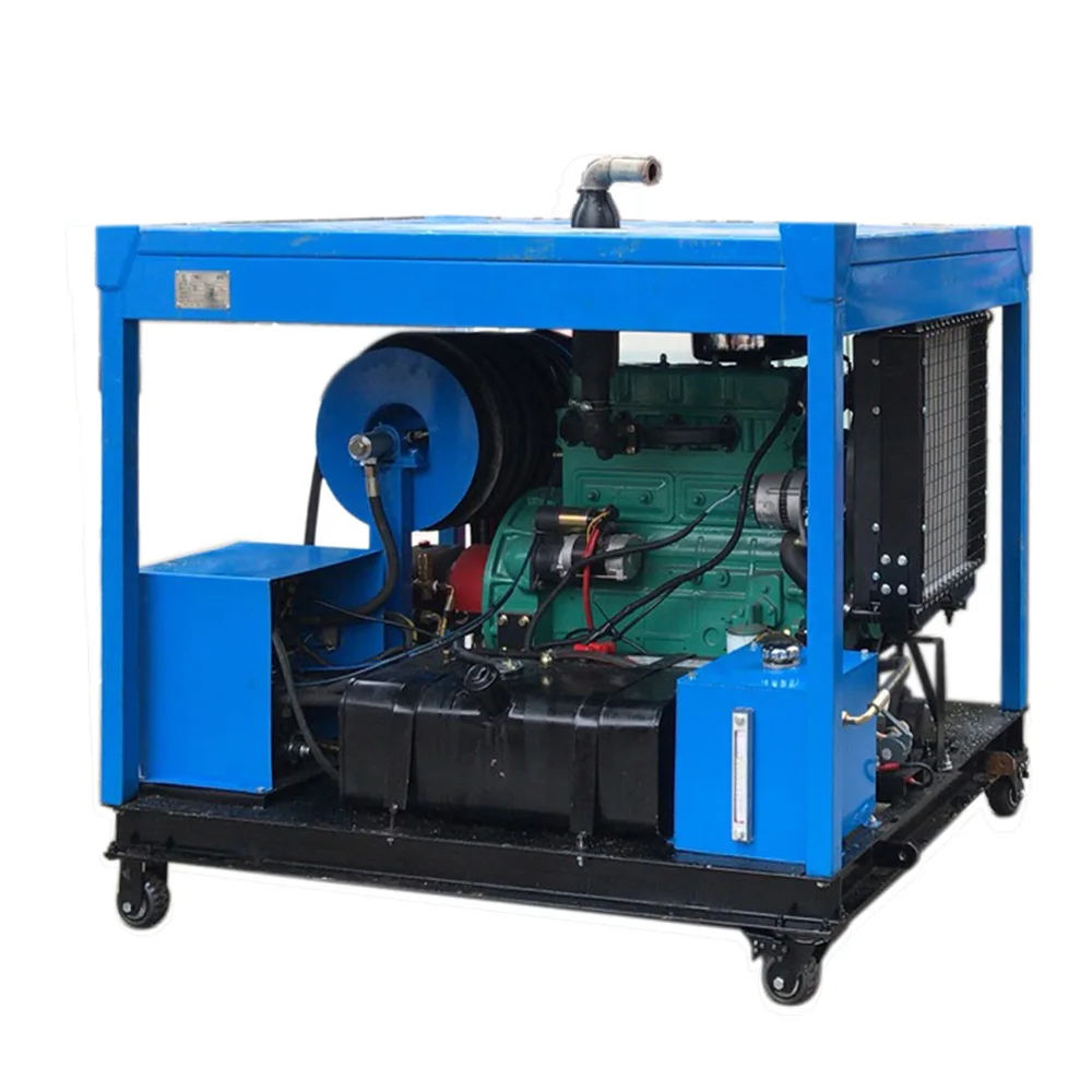26.5kw Diesel Engine Water Jet Drain Cleaning Machine