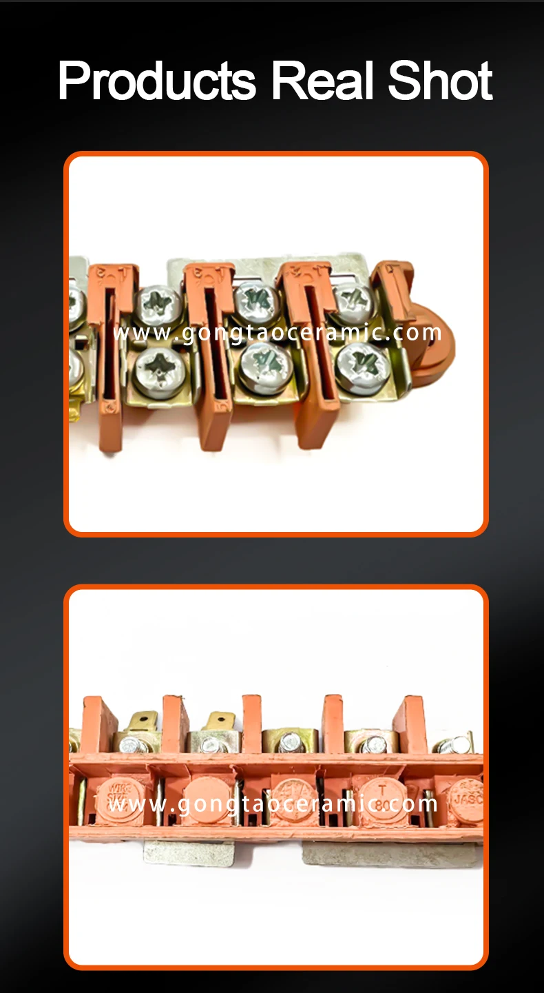 Customized Ceramic Terminal Blocks for Three Phase Motors