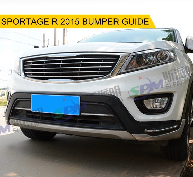 Spm Abs Front And Rear Bumper Guard Protector For Kia Sportage 2015 ...