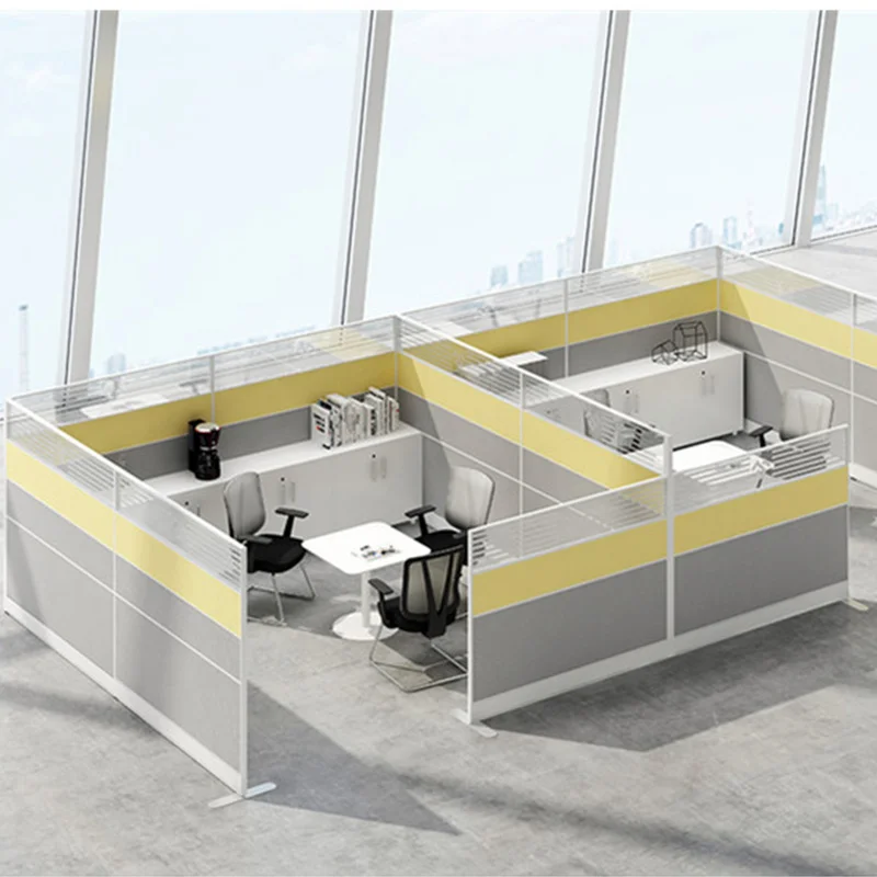 Modern Modular Cubicle Partition Meeting Working Space Call Center ...