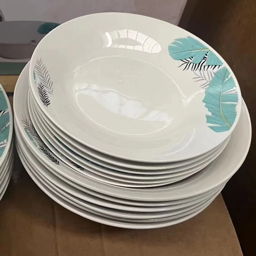 Simple Style High Quality Full Design Hot Sale Ceramic Porcelain Dinner ...