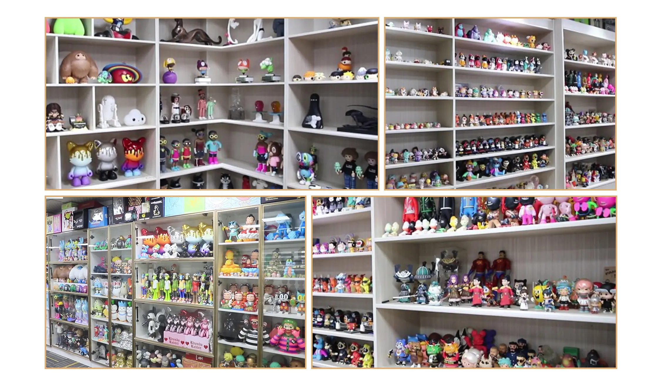 Customizable Vinyl Art Figurines - Collectible Designer Toys