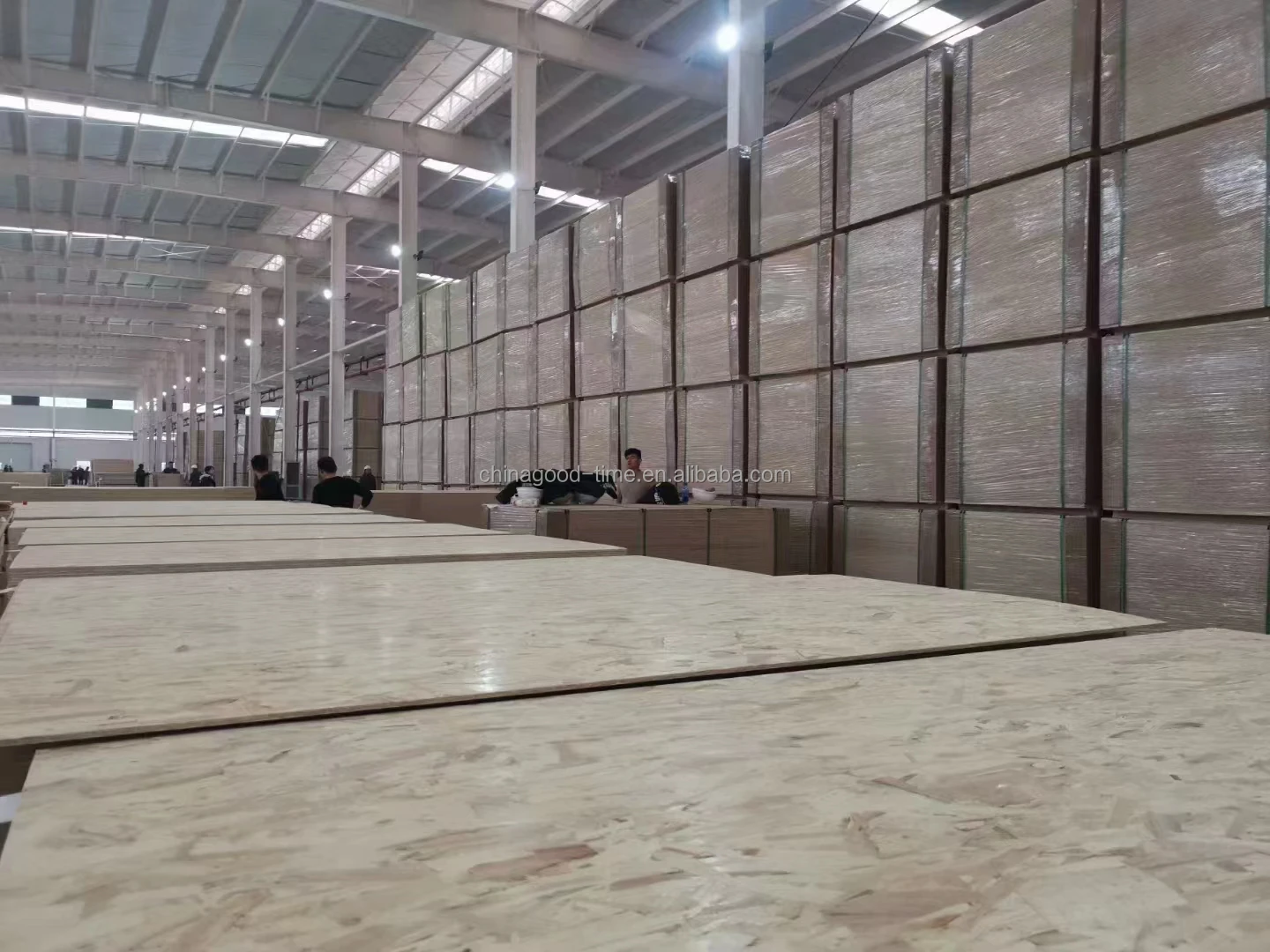 OSB Panel Laminated Board Melamine Laminated Particle OSB LSB Board