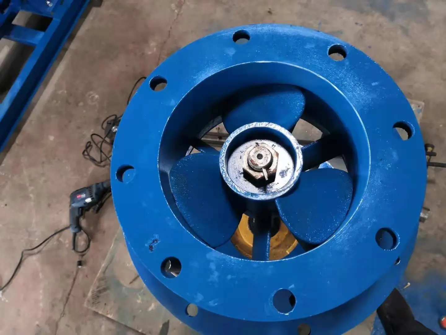 8kw New Design Brush Induction Vertical Open Channel Axial Kaplanmicro ...