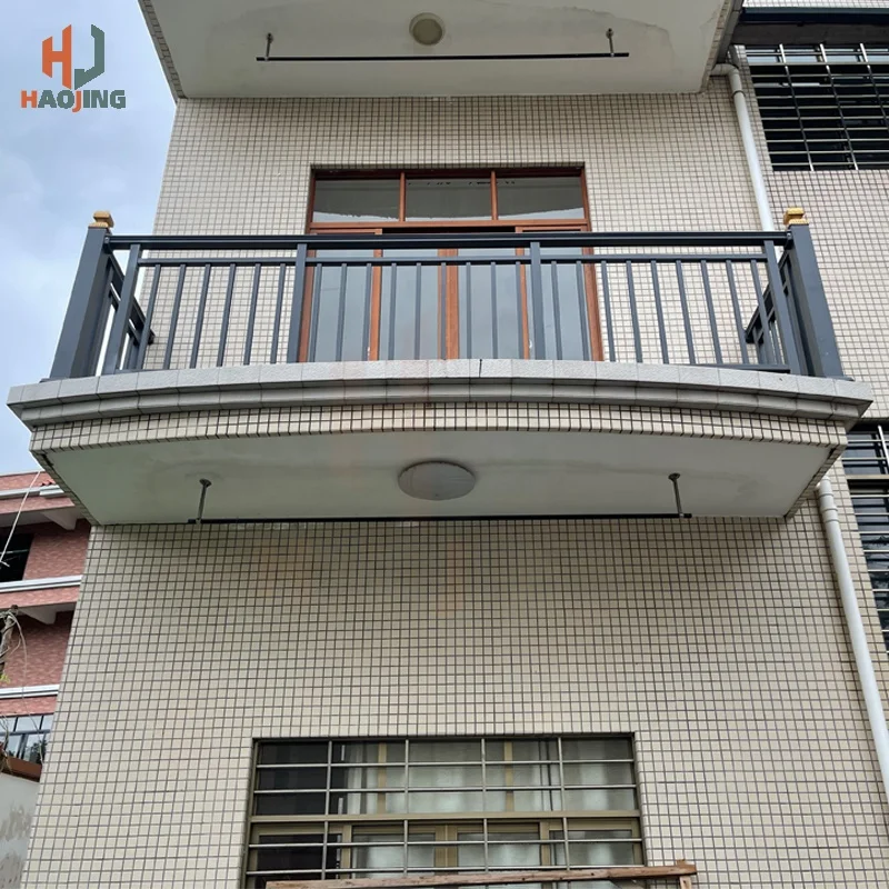 Outdoor Balustrade Balcony Guardrail Metal Terrace Fence Aluminum ...